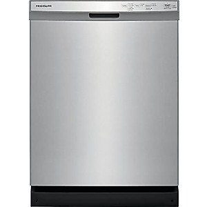 Frigidaire 2 PC Kitchen Appliances Package with FFEF3054TS 30" Electric Range and FFCD2418US 24" Built In Dishwasher in Stainless Steel