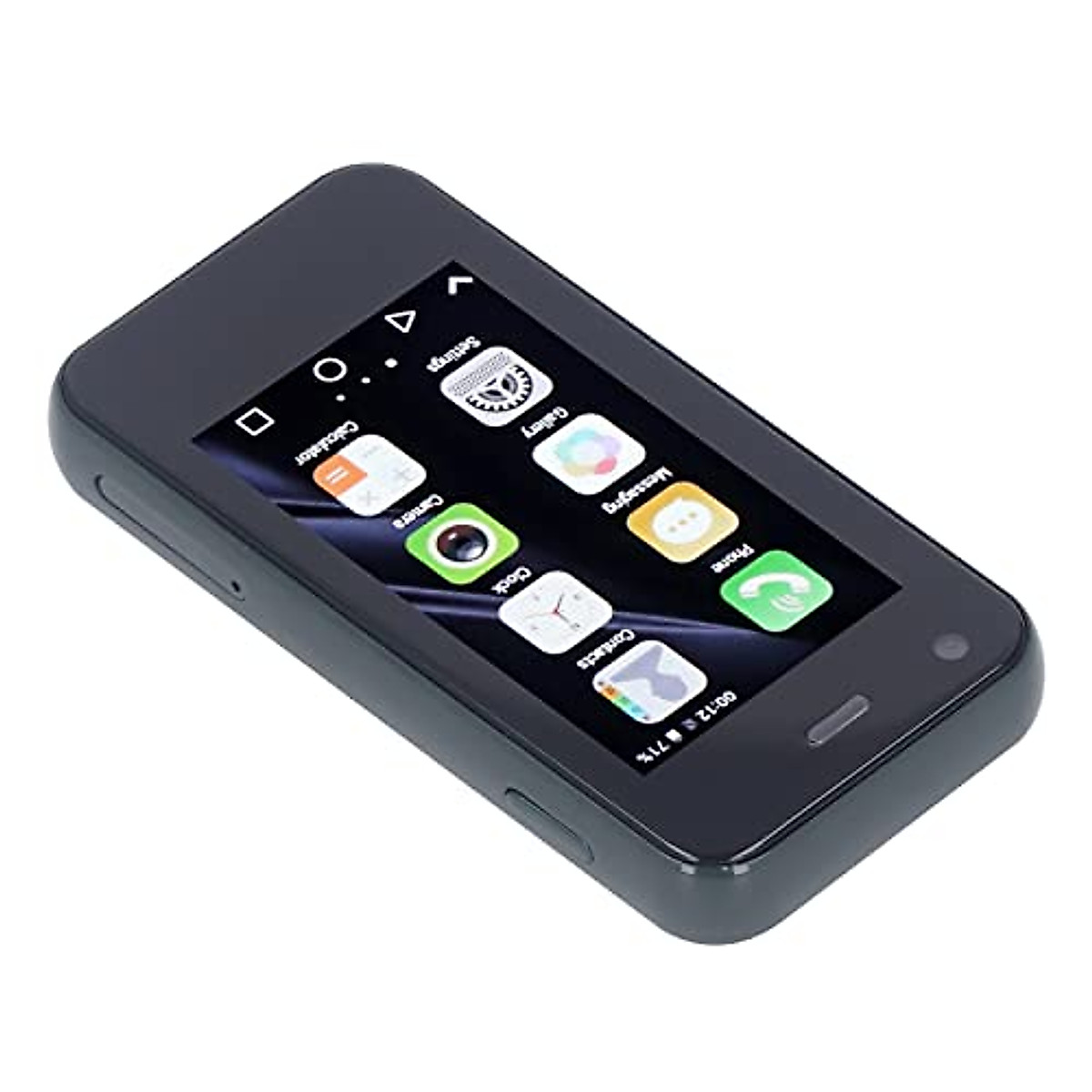 LJCM Mini Smartphone, Small Mobile Phone 2MP Front Camera and 5MP Rear Camera 4 Cores 1GB RAM 8GB ROM Dual Card Dual Standby, for Photography 1580mAh (Dark Green)