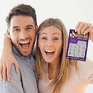 Laughing Smith - Pregnancy Announcement Fake Scratch Off Lottery Ticket (6pk), Funny Baby Reveal Cards for Dad, Grandparents, Husband and Parents
