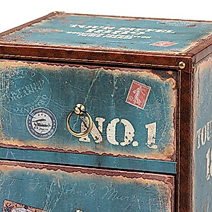 Baxton Studio Multipurpose Shelving and Cabinets, Blue