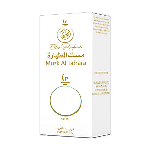 Ether Perfumes MUSK AL TAHARA Concentrated Perfume Oil 100ml I Thick White Musk I Premium Grade Extract I Perfume Making I Body Oil I Aromatherapy