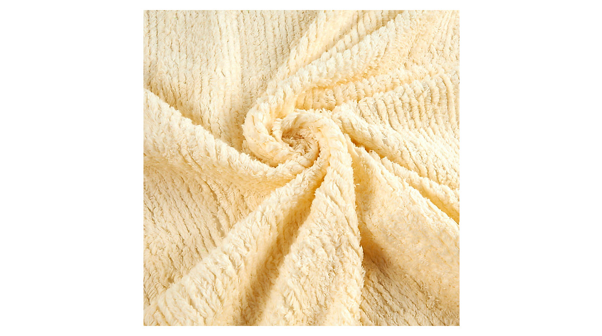 10 Ounce Chenille Natural Fabric - Perfect for Quilts & More