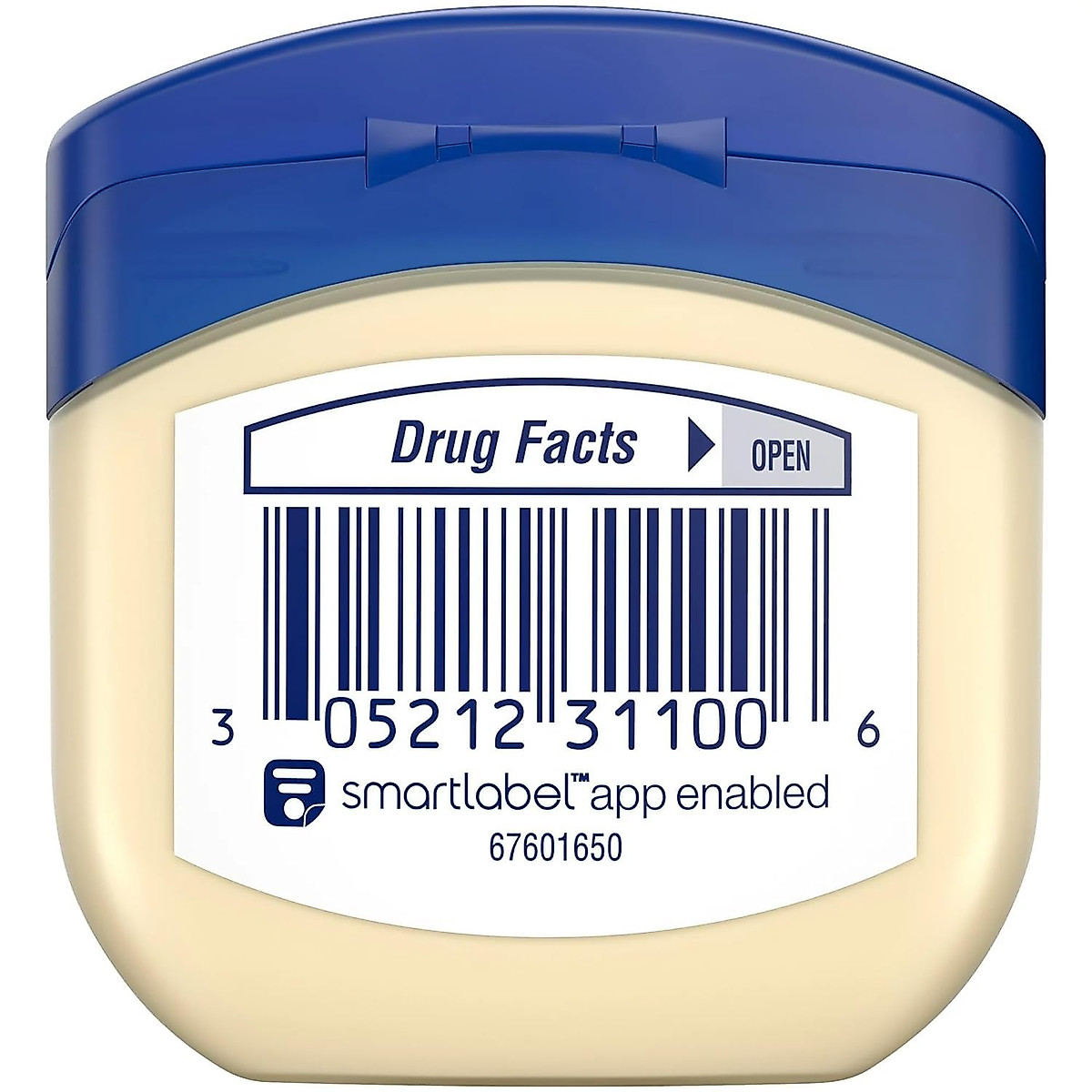 Vaseline Unscented Petroleum Jelly Balm 50ml - Pack of 2, Hypoallergenic, for All Skin Types