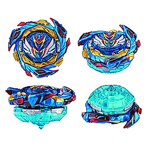 Bey Burst Gyro Toy Set with Arena Metal Fusion Attack Top Grip Toy Great Birthday Gift for Boys Children Kids Age 6 8 10 12+ Game Storage Box 12 Burst Gyros 1 Stadium 4 Two-Way Launcher 2 Handles