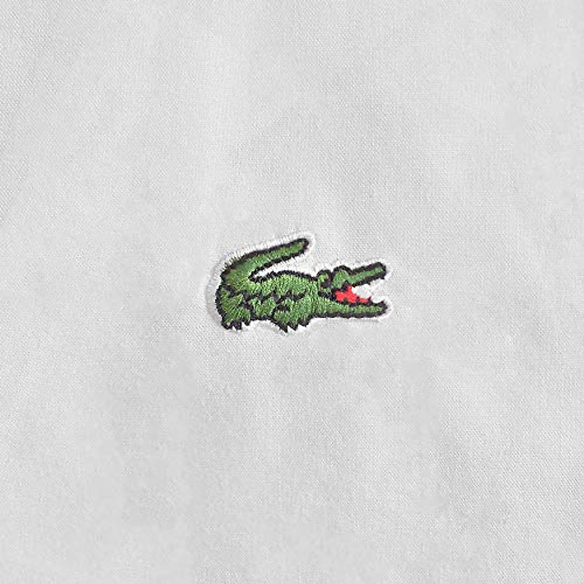 Lacoste 100% Cotton Percale Sheet Set, Solid, White, Queen