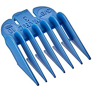 Wahl Professional #3 Color Coded Guide Comb Attachment 3/8" (10.0mm) –3134-803 - Great for Professional Stylists and Barbers - Blue