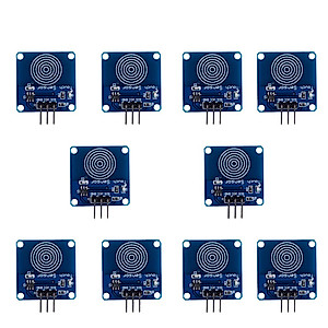 10 Pack TTP223B Digital Touch Capacitive Sensor Switch Module DIY for Arduino Raspberry Pi