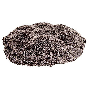 Bessie and Barnie Ultra Plush Frosted Willow Luxury Shag Deluxe Dog/Pet Cuddle Pod Bed