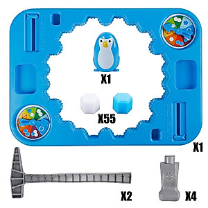 DR.DUDU Ice Breaker Game Save Penguin On Ice Block Family Funny Game Penguin Trap Activate Game Children's Day Gifts