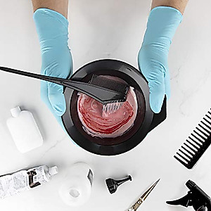 HALYARD Blue Nitrile Exam Gloves, Powder-Free, Non-Sterile, 5.9 mil, 9.5", Blue, Large, 53103 (Box of 100)