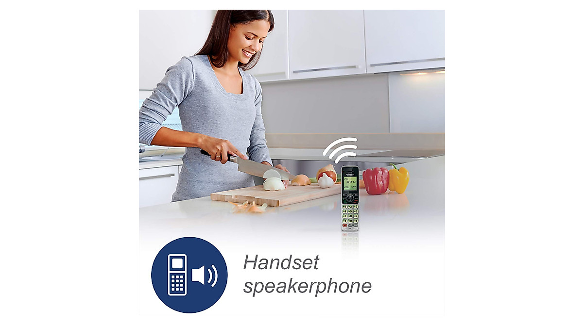 VTech CS6649-2 DECT 6.0 Landline Phone with 2 Handsets | Clear & Secure ...