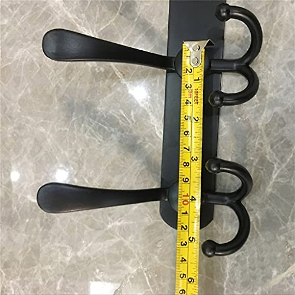 EYHLKM 5 Hooks Stainless Steel Wall-Mounted Bathroom Bath Ball Hook Rack Bedroom Coat Hanger Home Storage Clothes Hook