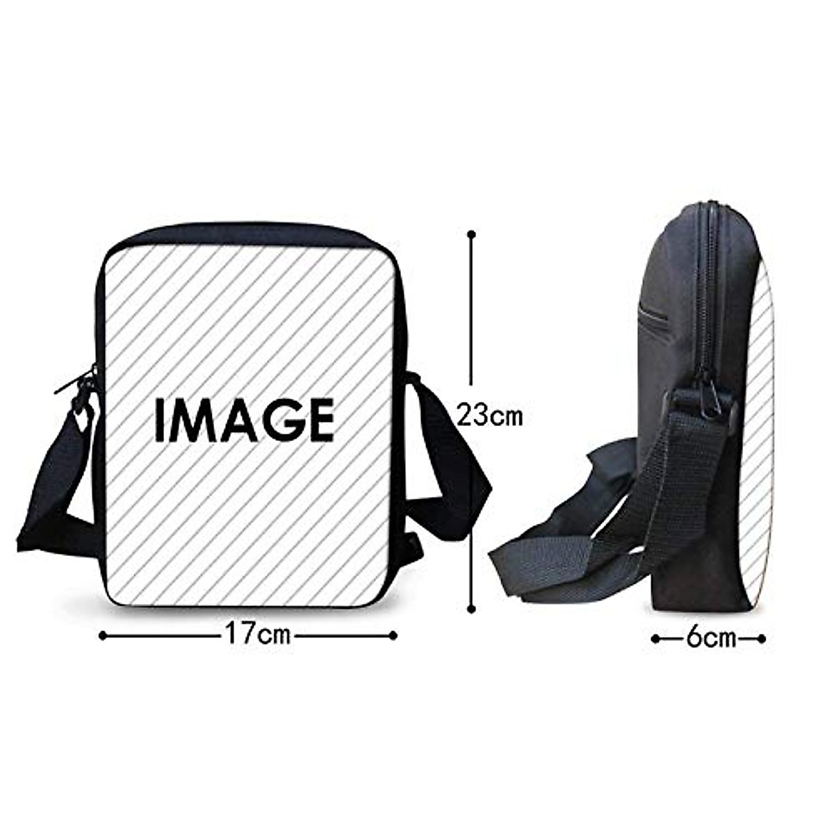 HELLHERO Butterfly Mushroom Small Crossbody Bags for Women Cellphone Purse Girls Mini Messenger Ladies Shoulder Travel Flight Sling Bag Daily Carry Satchel