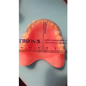 3 Pack Flexible Ruler Dentsply Denture Trubyte Millimeter Dental Lab