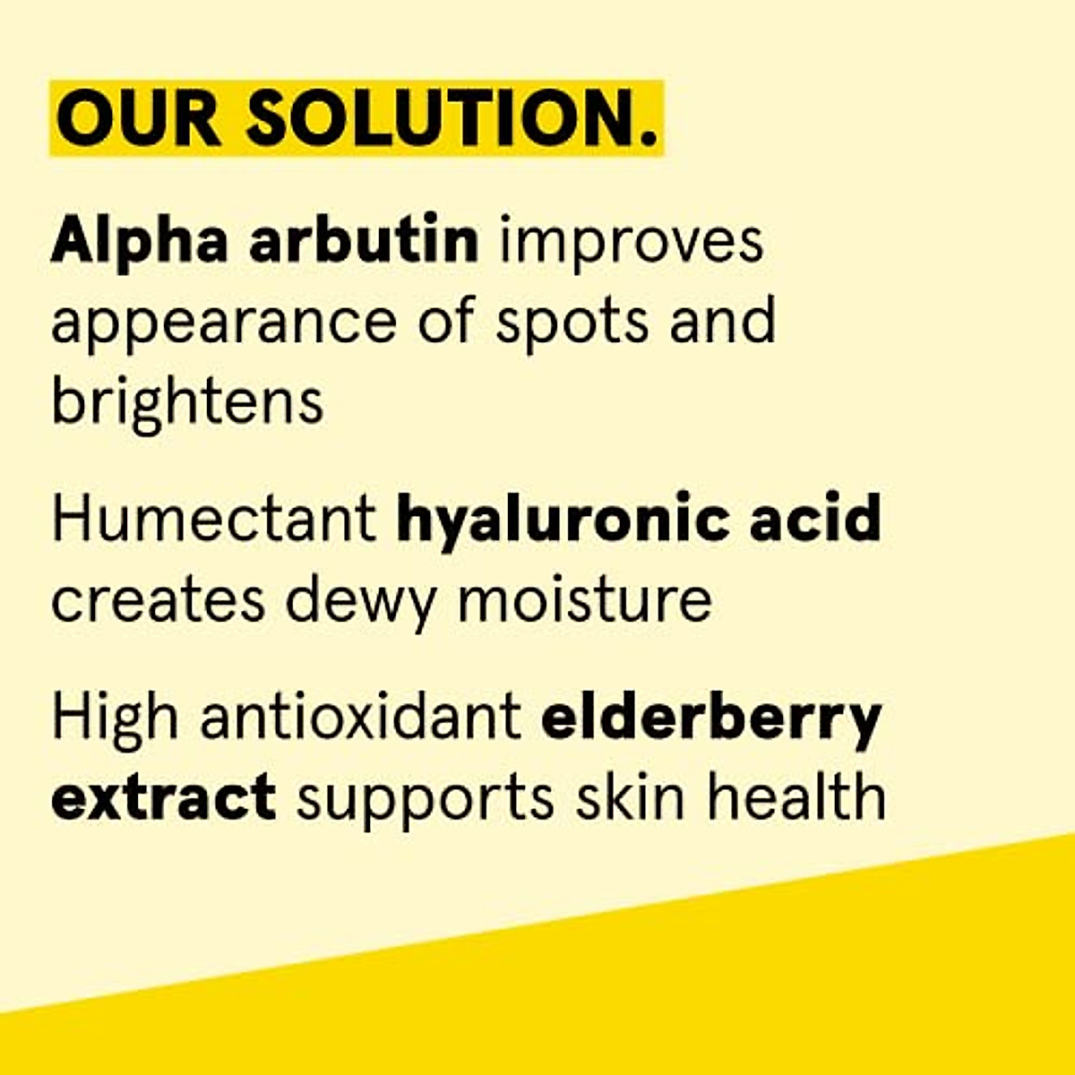 Acure Brightening 2% Alpha Arbutin Serum | 100% Vegan | For All Skin Types | With Alpha Arbutin, Hyaluronic Acid & Elderberry Extract | Brightens & Improves Skin Tone | 1 Fl Oz