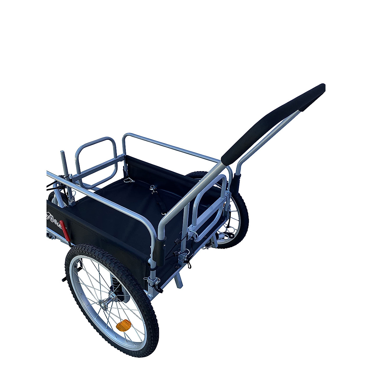 Booyah’s Cargo Stroller and Bicycle Bike Trailer Suspension Beach Sport Cart