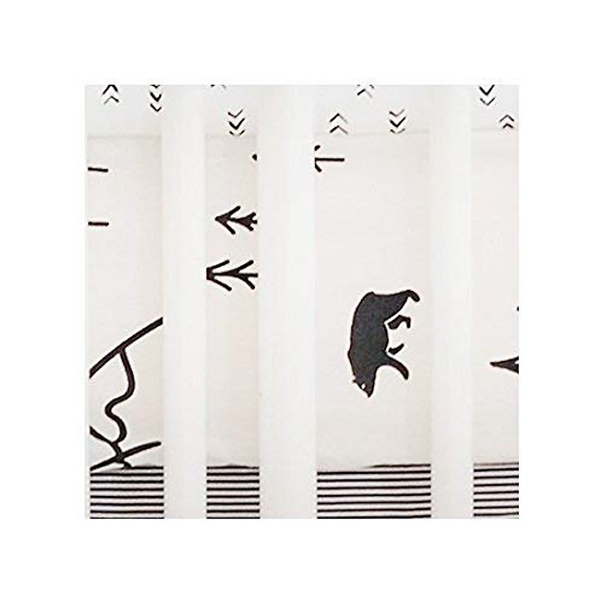 My Baby Sam 3 Piece Crib Bedding Set, Little Black Bear