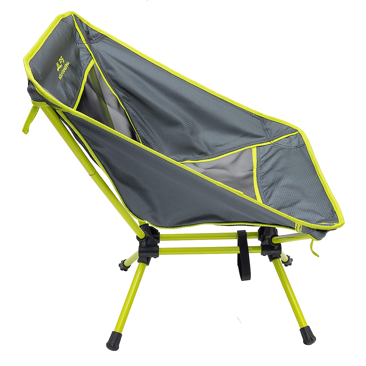 ALPS Mountaineering Simmer Camping Chair, One Size, Citrus/Charcoal