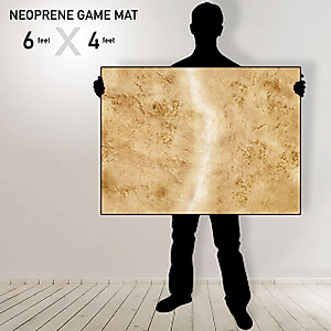 FLG Mats: Badlands Neoprene Tabletop Gaming Mat - 6' x 4'