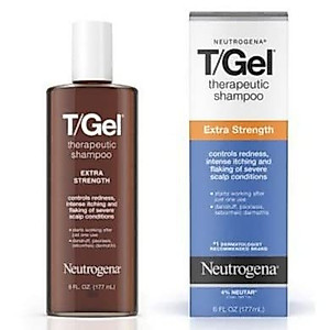 Neutrogena T Gel Shampoo Extra Strength, 6 Fl Oz, Pack of 3