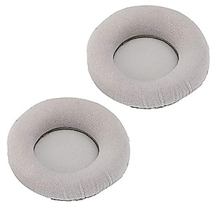 2Pcs Foam Earpads Soft Replacement Ear Pads Cushion Cotton Headset Earpads Suitable for AKG K601 K701 K702 Q701 702 K612 K712 Headphones (Gray)