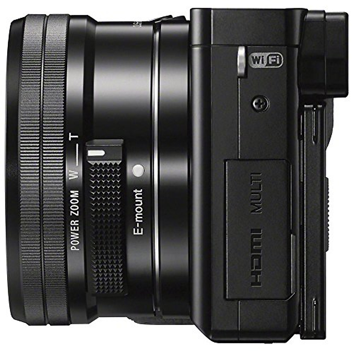 Sony Alpha a6000 Mirrorless Camera with 16-50mm Lens Black with Soft Bag, 64GB Memory Card, Card Reader, Plus Essential Accessories