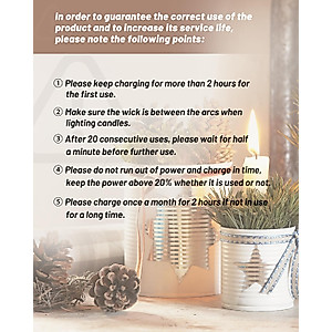 VEHHE Candle Lighter, 2 Pack Rechargeable Electric Lighter with LED Battery Display Safety Switch, Flexible Neck USB Lighter for Candles Camping Grill Gas Stoves Cooking (Black & Pink)