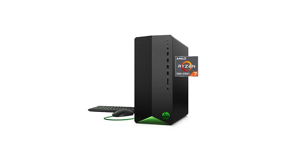 HP Pavilion Gaming PC with AMD Radeon RX 6600XT
