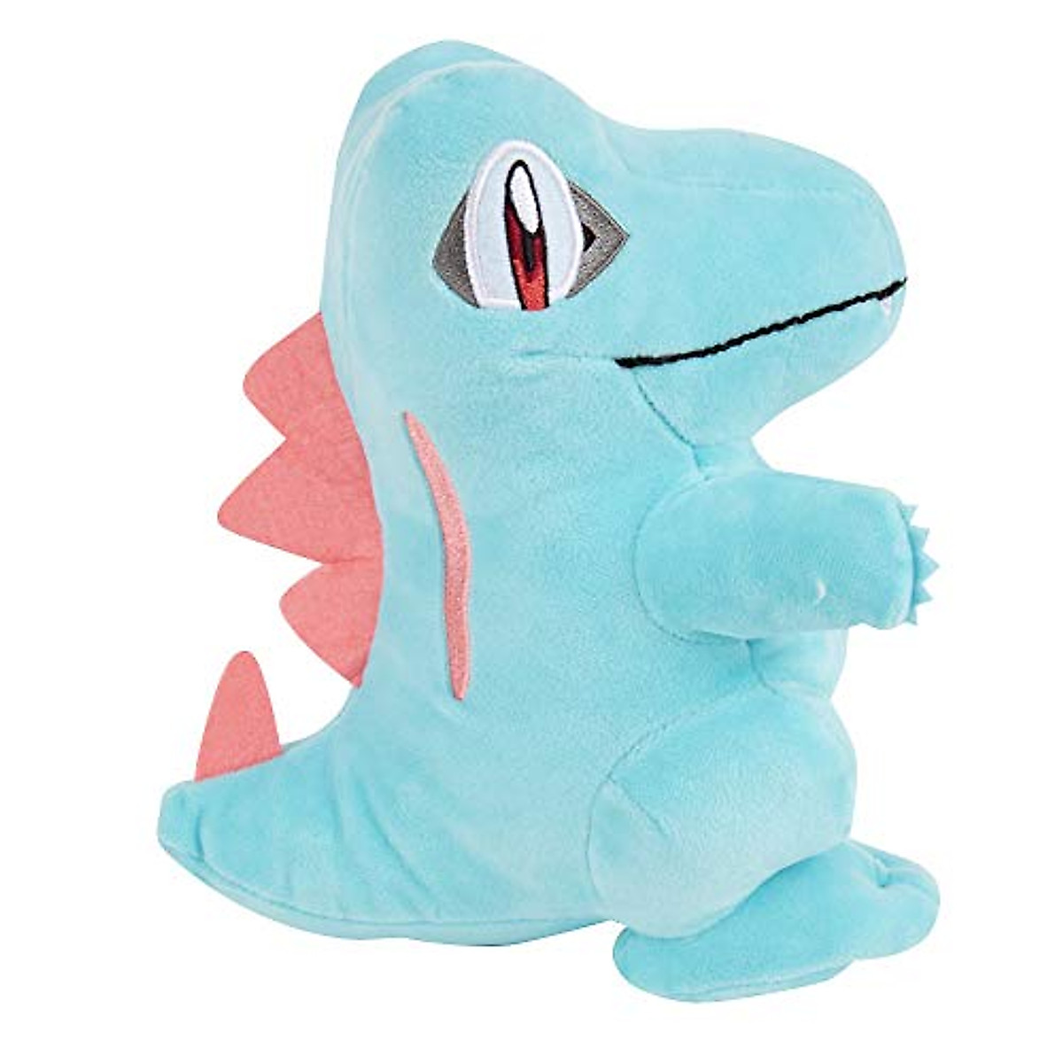Pokémon 8" Totodile Plush - Officially Licensed - Gold and Silver Starter - Authentic Soft Stuffed Animal Toy Figure - Valentine's Day & Easter Basket Stuffer Gift for Kids, Boys, Girls - 2+