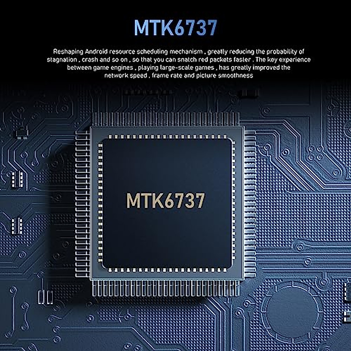 FAKEFONE Cellphone M13 5G Unlocked Android Smartphone, 3GB+128GB, 6.7'' FHD Display, 5MP+13MP Camera, 5800mAh Long Battery Life, Dual Sim Card 128GB Expandable