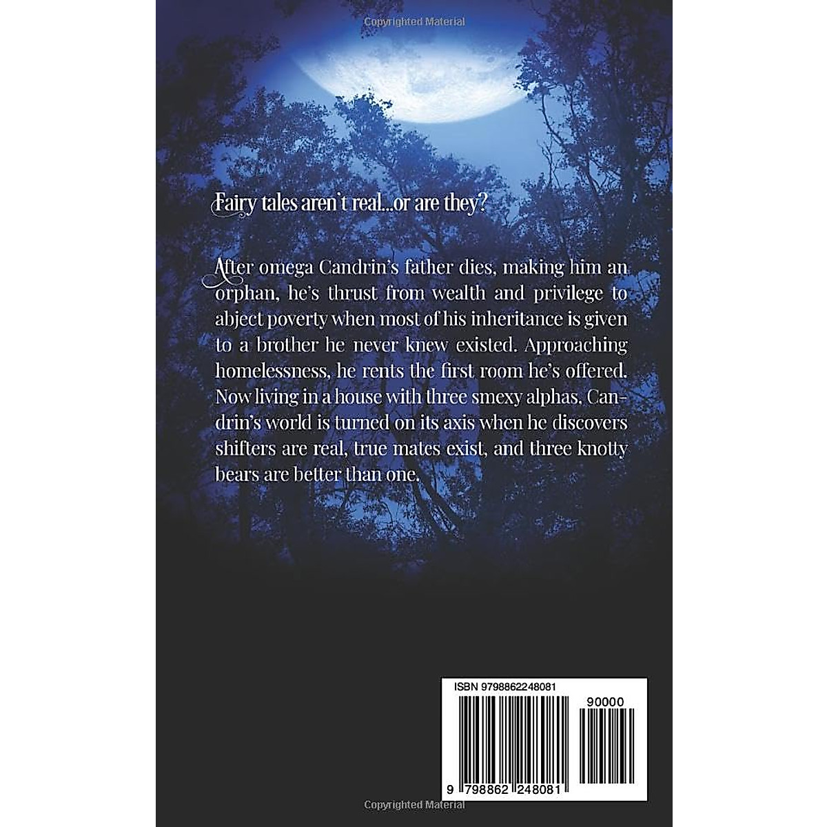 Candrin and His Three Bears: A Poly MM Mpreg Shifter Romance