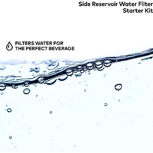 ZFBBfor Keurig Starter Kit Replacement 2.0 Coffee Maker - for Keurig Parts Includes Side Reservoir Filter Holder and 1 Pack Water Filter Cartridges (Clear)