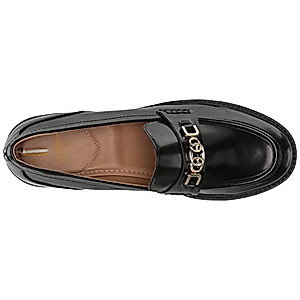 Sam Edelman Women's Teagan Loafer Black Black 7.5 Medium