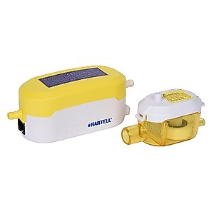 Hartell Mini-Split Condensate Pump Suitable For AC Equipment HAR-15 Up To 15KW Cooling Capacity, 100-230v, 50-60Hz. Ultra Quiet at 21 dBA