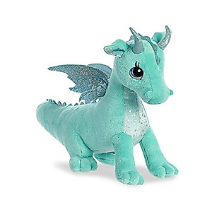 Aurora® Enchanting Sparkle Tales™ Willow Dragon™ Stuffed Animal - Magical Adventures - Endless Play - Blue 12 Inches