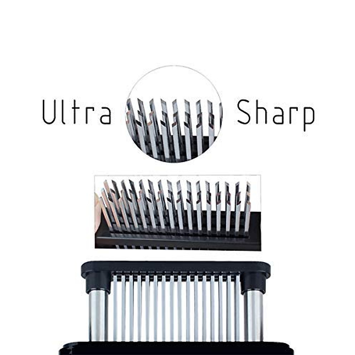 ZXZ Meat Tenderizer, 48 Stainless Steel Sharp Needle Blade, Heavy Duty Cooking Tool for Tenderizing Beef, Turkey, Chicken, Steak, Veal, Pork, Fish, Christmas Cooking Set