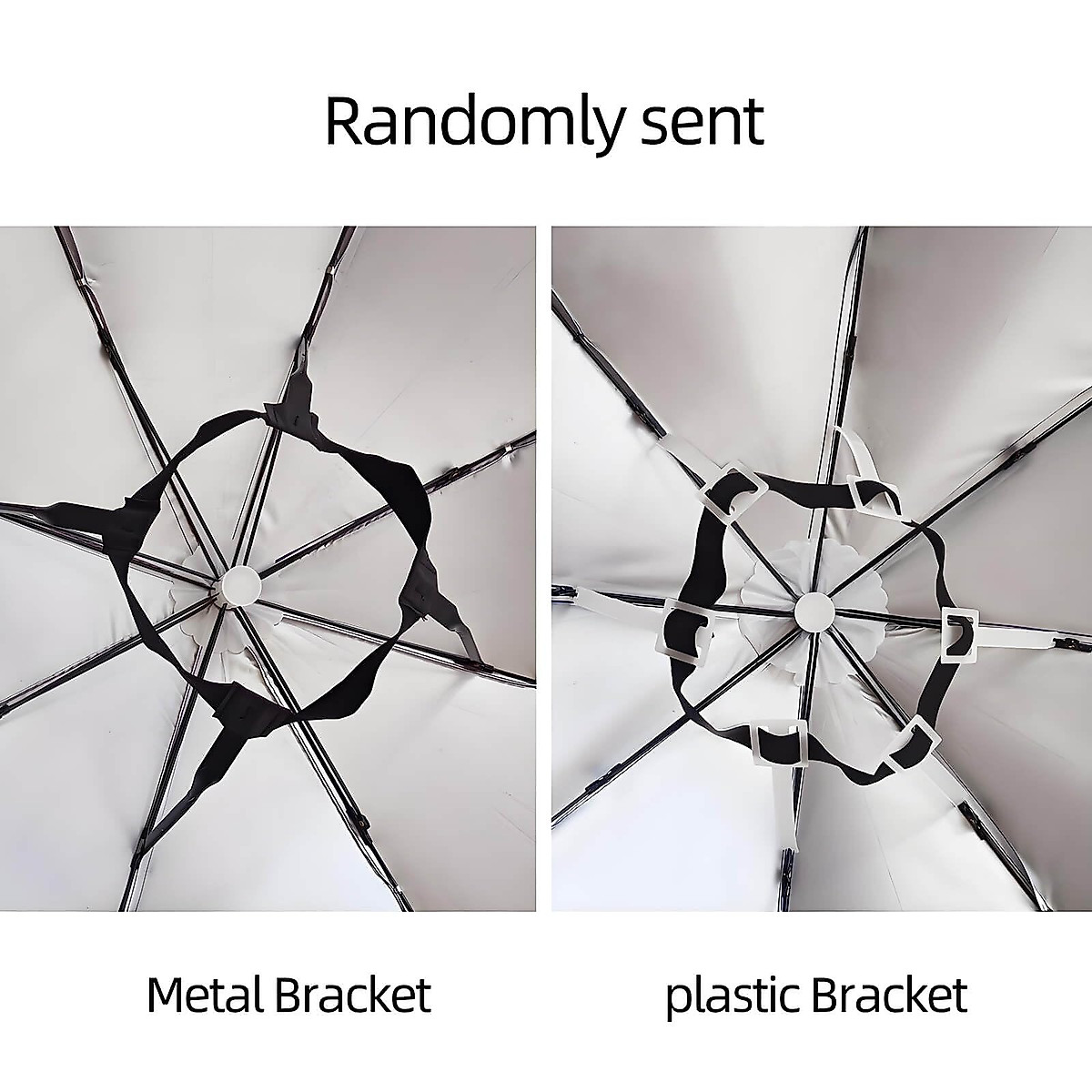 NLDGDZJ Umbrella Hat 27" Elastic headband,Umbrella Hats for Women Men,Head Umbrella Camouflage/1 Pack