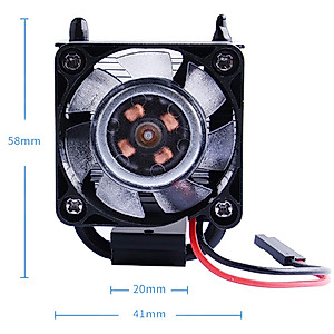 GeeekPi ICE Tower Cooler for Raspberry Pi 4, Pi 4 RGB Cooling Fan with Aluminum Heatsink for Raspberry Pi 4 Model B