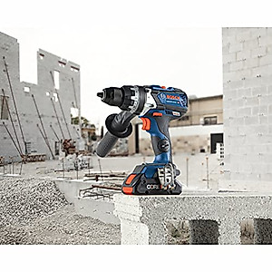 BOSCH GSB18V-975CN 18V Brushless Connected-Ready Brute Tough 1/2 In. Hammer Drill/Driver (Bare Tool)