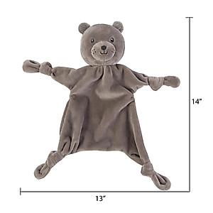 My Tiny Moments Bear Security Blanket Lovey, Brown