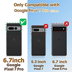 Loheckle for Pixel 7 Pro Case for Women, Designer Cases for Google Pixel 7 Pro with Ring Stand Holder and Lanyard, Stylish Mandala Luxury Cover for Pixel 7 Pro 6.7 Inch