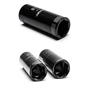 Studderz Husky Tool Set - Thin Wall Deep Impact Socket Set MM (10-Piece) - 3/8 in. Drive (305713511)