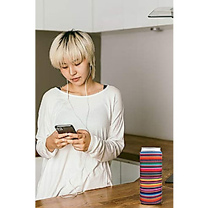 Sunsetbaby Slim Can Cooler for 12oz Skinny Can Coolers - Insulated Neoprene Can Sleeves Perfect for White Claw, Slim Beer, Spiked Seltzer