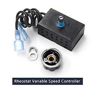 Hongso BLOT Replacement Fireplace Blower Fan KIT for Monessen, Hearth Systems, Martin, Majestic, Hunter Fireplaces