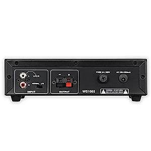 Acoustic Audio WS1005 Passive Subwoofer Amp 200 Watt Amplifier for Home Theater