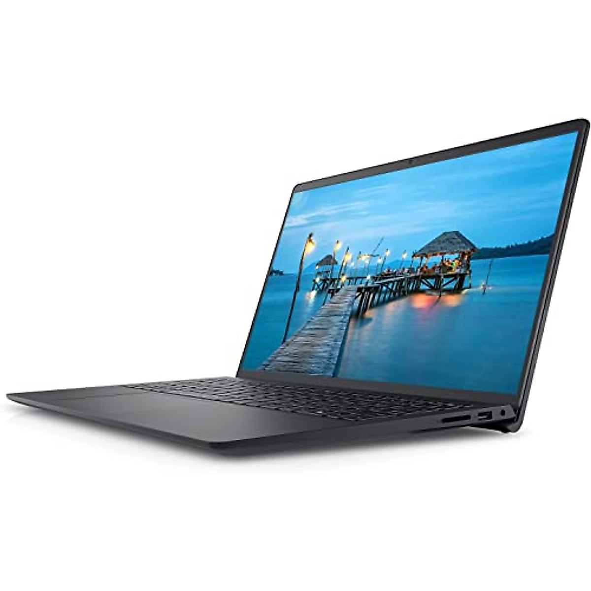 Dell Inspiron 3515 Laptop (2022) | 15.6" 1366x768 HD | Ryzen 5-3450 - 128GB SSD + 1TB HDD Hard Drive - 16GB RAM | 4 cores @ 3.5 GHz Win 11 Home Black (Renewed)