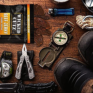 Orange Teriyaki Beef Jerky | Tender, Flavorful, Easy to Chew Premium Craft Jerky with 24g Protein Per Bag, High Protein Snacks, Low Calorie Snacks, Low Carb Snacks, Healthy Snack for Adults (2 Bags)