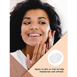 Coera Rose Water & Glycerin Spray for Face | 8 fl oz | Hydrating Facial Toner and Moisturizing Mist for Skin and Hair | Free of Parabens, SLS, & Preservatives | Packaging May Vary