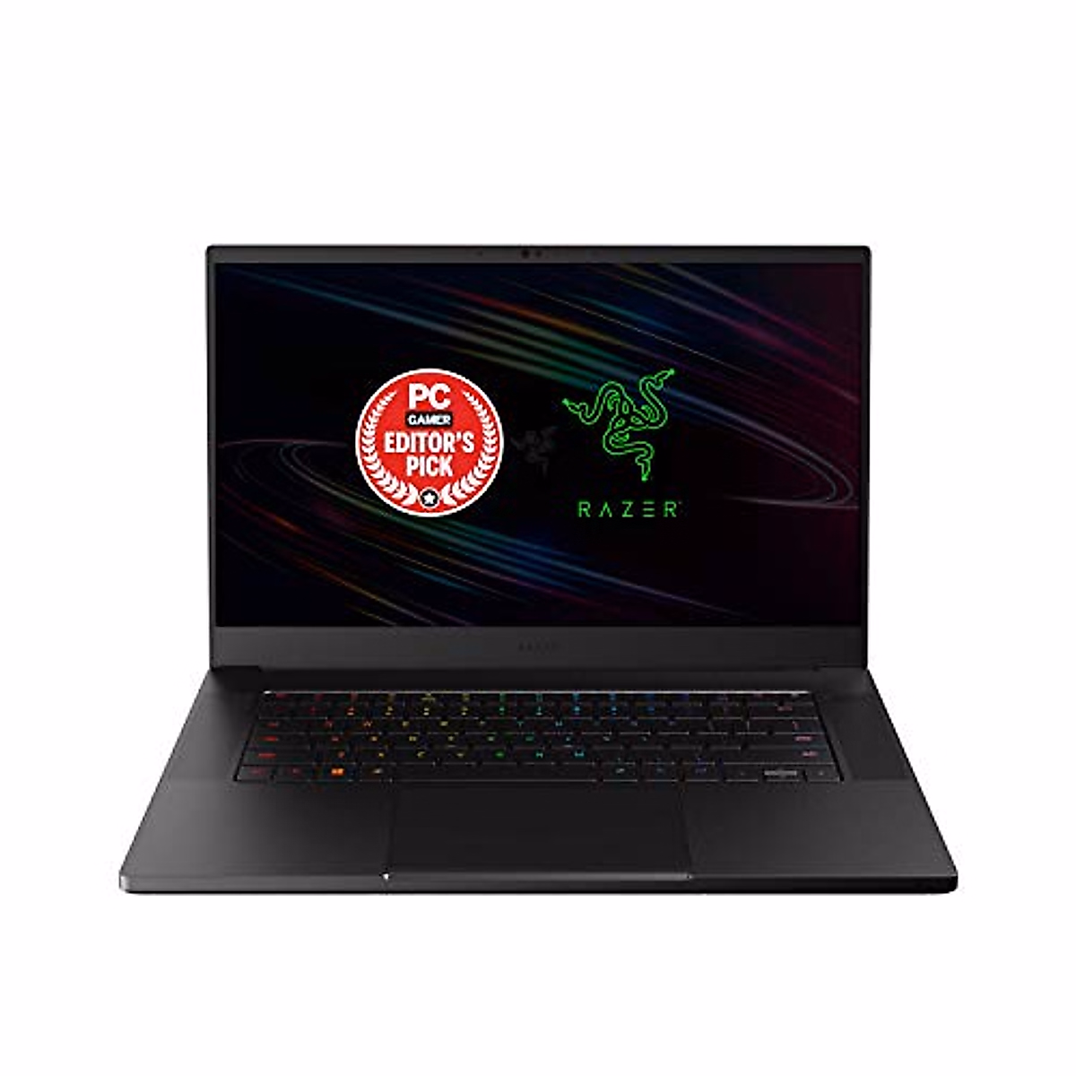 Razer Blade 15 Advanced Gaming Laptop 2020: Intel Core i7-10875H 8-Core, NVIDIA GeForce RTX 2070 Super Max-Q, 15.6” FHD 300Hz, 16GB RAM, 512GB SSD, CNC Aluminum, Chroma RGB Lighting, Thunderbolt 3