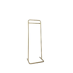 Lofty Garment Rack,Clothing Racks For Hanging Clothes,Metal Strong Heavy Duty Hanging Clothes Rack for Small Spaces and Rooms,Metal Garment racks ,Pipe Clothing Rack,Portable Clothes Rail,Gold